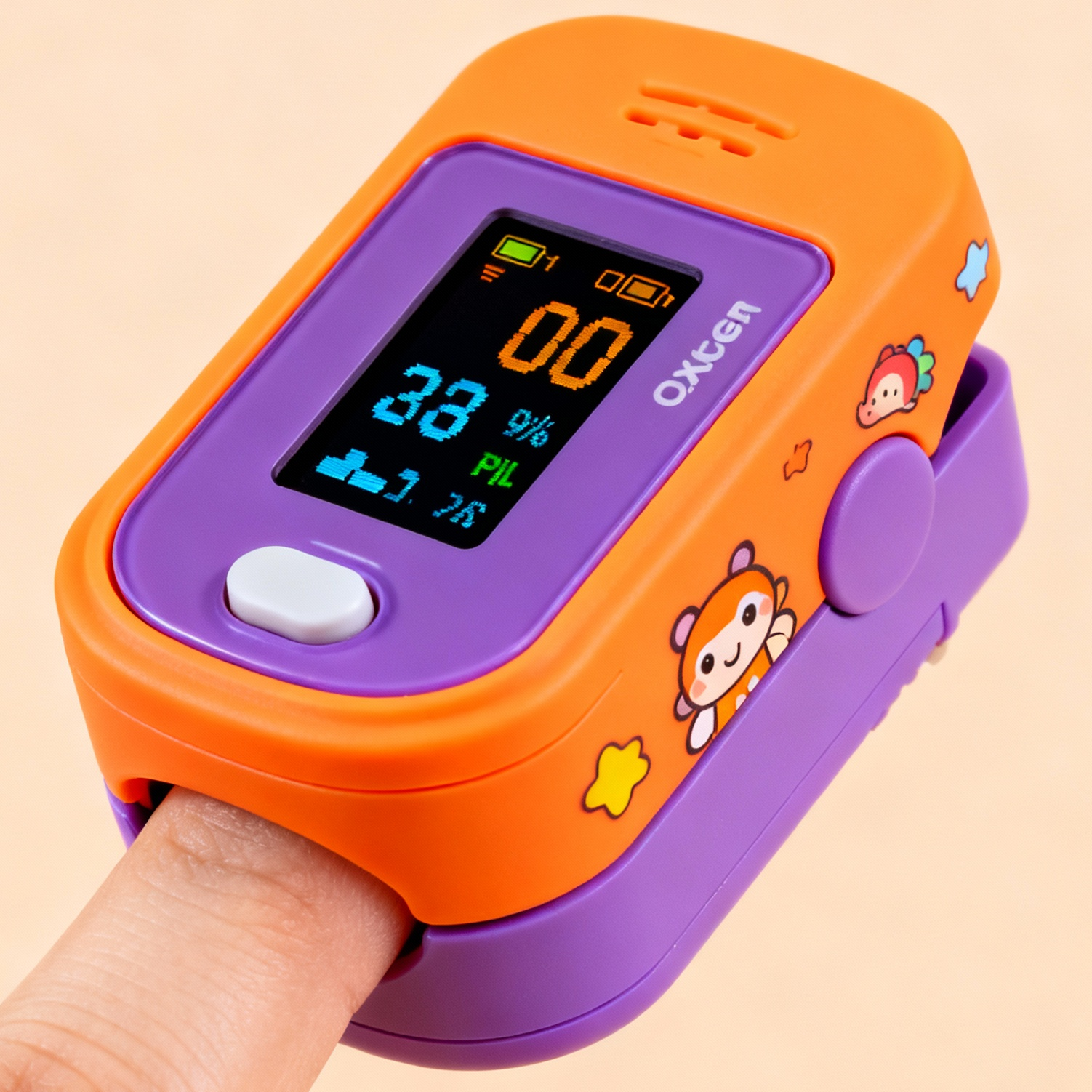 Child-Friendly Pulse Oximeter – Accurate, Painless Oxygen and Pulse ...